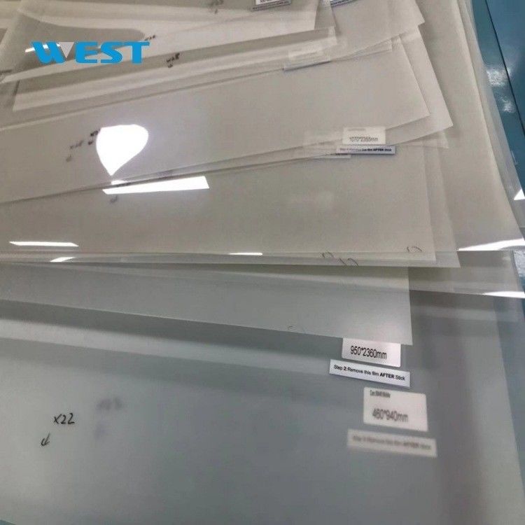 Self Adhesive Electrochromic Glass Film PNLC For Window Glass Decoration
