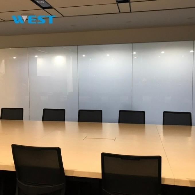 VLT 91% Smart PDLC Film Switchable Privacy Glass Film 220V AC UV Protection